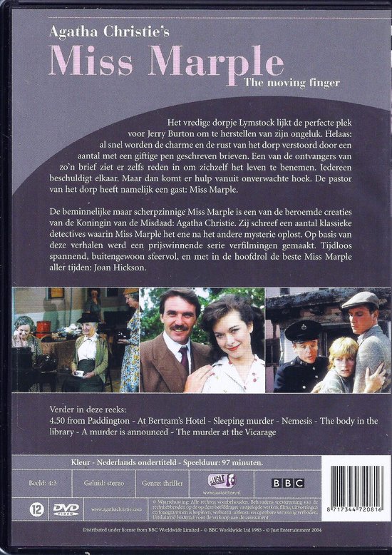 Miss Marple - Moving Finger (Dvd), Deborah Appleby | Dvd's | bol