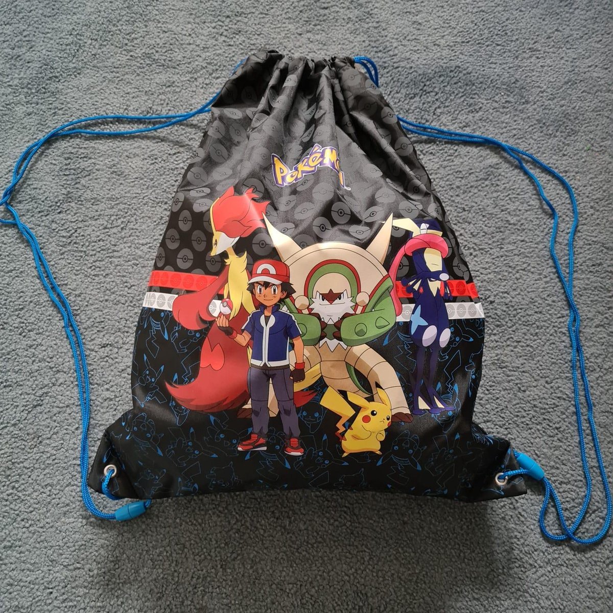 Pokemon tas - Gym tas - Zwem tas - Ash & Pikachu - Rugzak | bol.com
