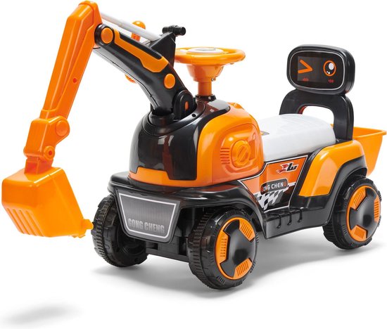 Loopauto graafmachine Oranje | bol.com