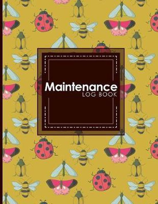 Maintenance Log Book- Maintenance Log Book, Moito Publishing ...