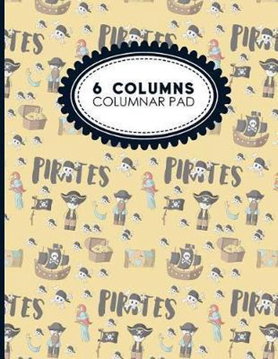 6 Columns Columnar Pad | 9781979723336 | Moito Publishing | Boeken ...