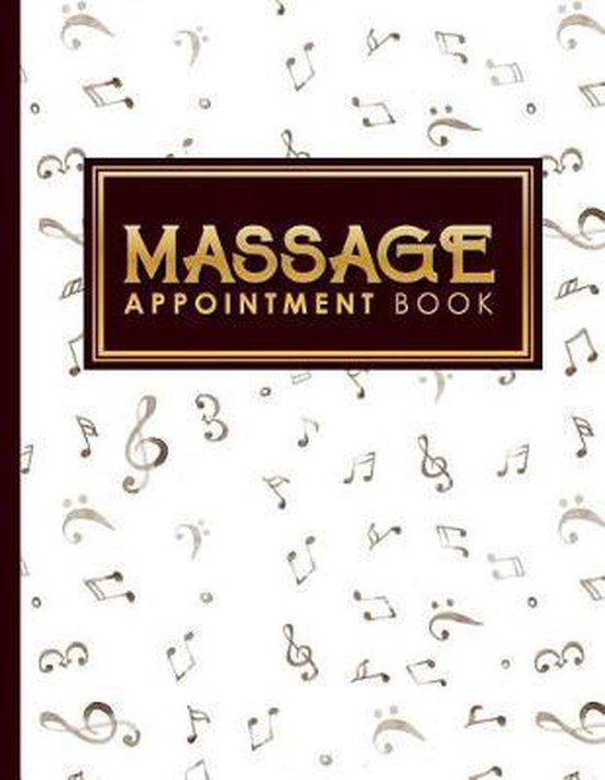Massage Appointment Book | 9781985888395 | Moito Publishing | Boeken ...