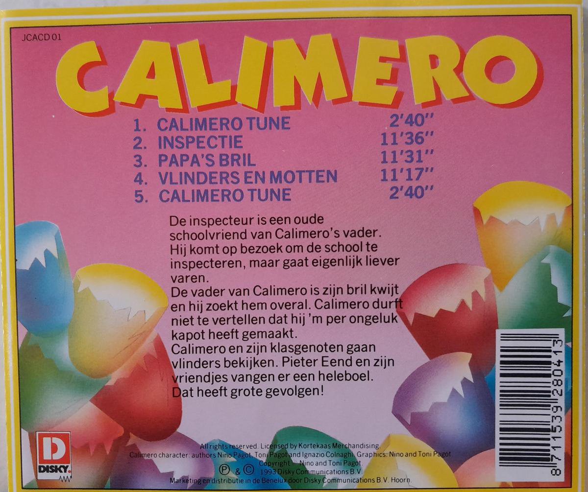 Calimero cd met verhaaltjes, Calimero | CD (album) | Muziek | bol.com