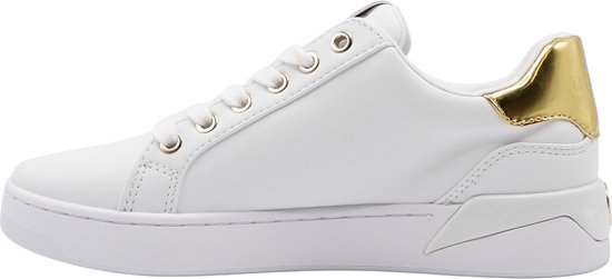 Guess Roria Active Lady Leather Like Dames Sneakers - Wit - 37 | bol