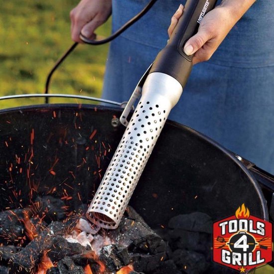 Tools4grill Elektrische BBQ aansteker looftlighter one minute lighter | bol