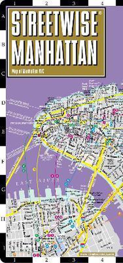 Streetwise Manhattan Map - Laminated Cit, Michelin | 9782067229792 ...