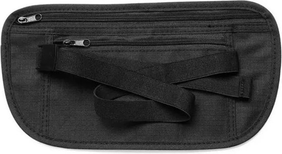 Fanny pack // heuptasje // zwart tasje // dun nylon tasje // dun ...