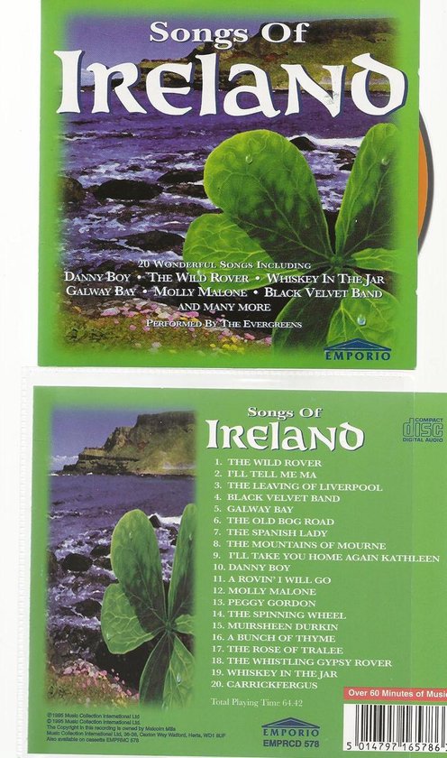 Songs Of Ireland, Various | CD (album) | Muziek | bol