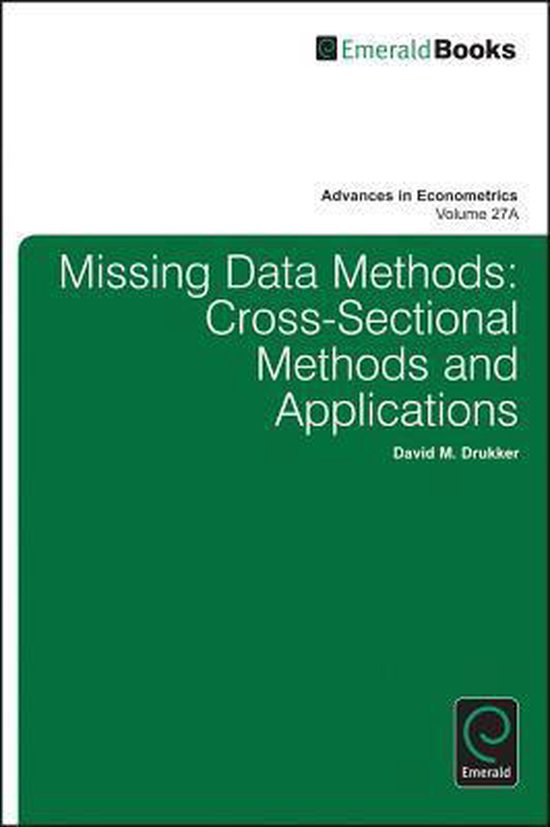 Missing Data Methods | 9781780525242 | David Drukker | Boeken | bol.com