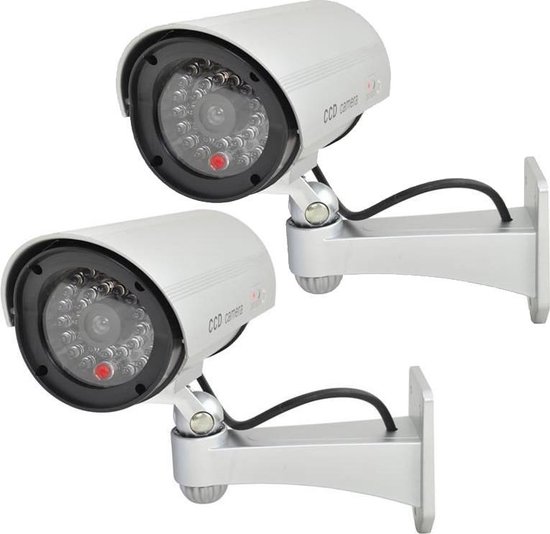 Dummy beveilingscamera - nep camera - bewakingscamera - set van 2 stuks ...