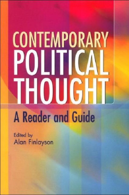 Contemporary Political Thought | 9780748613823 | Boeken | bol