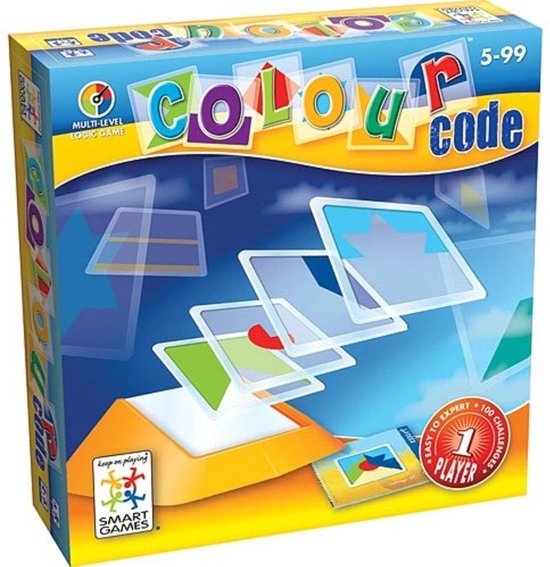 Multi level Smart Games spel Colour code | Games | bol.com