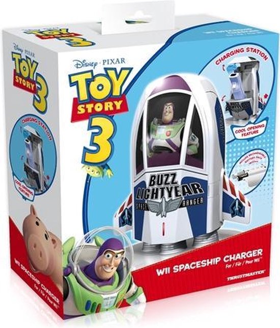 Toy Story 3 Spaceship Remote Charger Wii (Thrustmaster) | bol