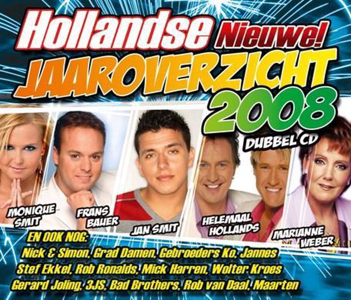Hollandse Nieuwe Jaaroverzicht 2008, various artists | CD (album) | Muziek | bol