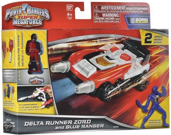 Power-Rangers Super Mega Force - SPD Delta Runner met figuur | bol.com