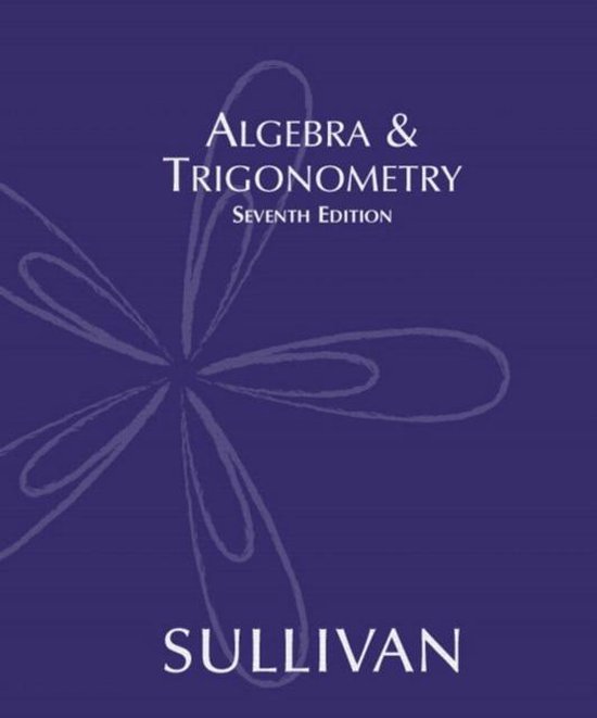 Algebra and Trigonometry | 9780131430730 | Michael Sullivan, III ...