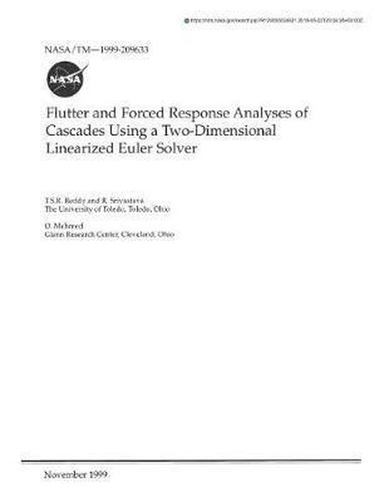 Flutter and Forced Response Analyses of Cascades Using a Two-Dimensional Linearized... | bol.com