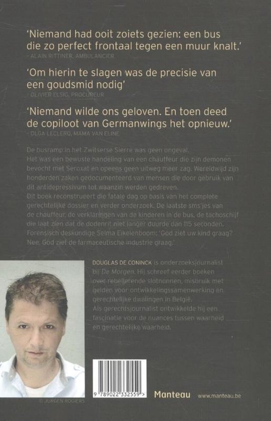 De busramp in Sierre, Douglas De Coninck | 9789022332559 | Boeken | bol