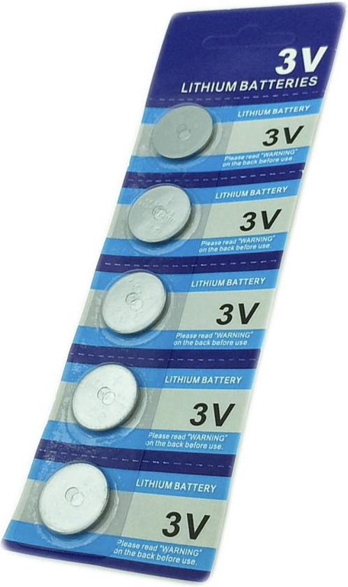 Lithium CR2016 knoopcel 5 stuks | bol.com