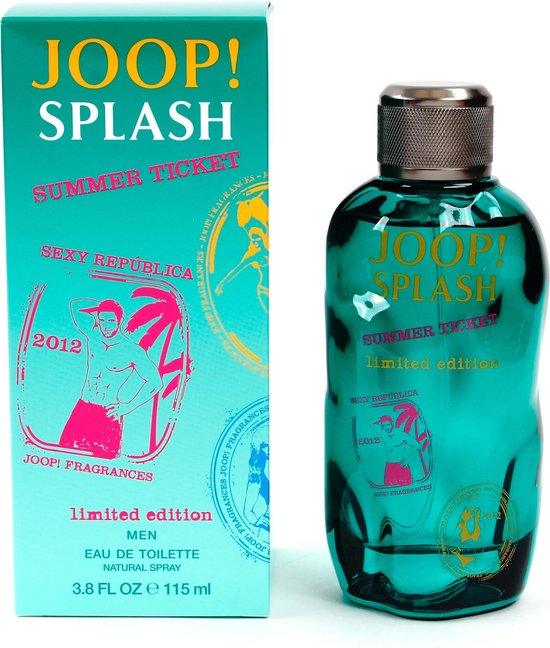 Joop! Splash Summer Ticket For Men - 115ml - Eau de toilette | bol