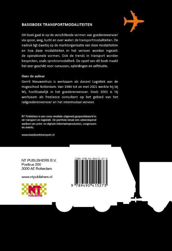 Basisboek Transportmodaliteiten | 9789490415273 | Gerrit Nieuwenhuis ...