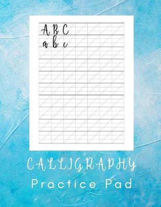 Calligraphy Practice Pad, Calligraphy Pal | 9781798616994 | Boeken ...