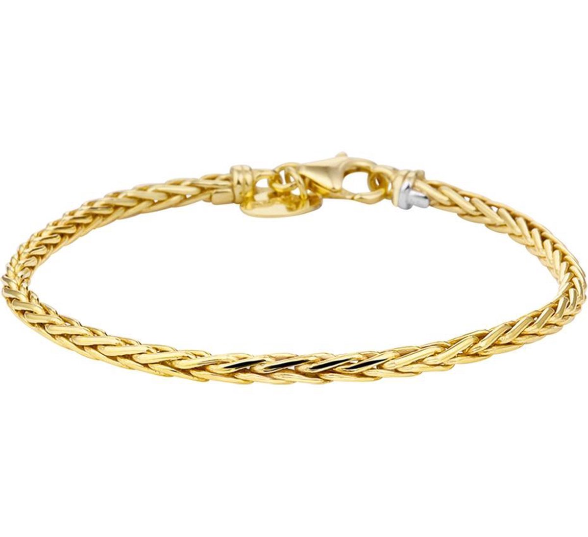 ZilGold Collier 5000145 Geelgoud Singapore 3 mm 45 cm | bol.com
