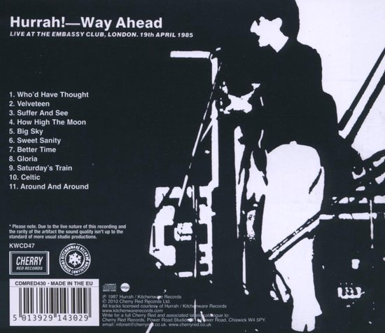 Live Album, Hurrah | CD (album) | Muziek | bol