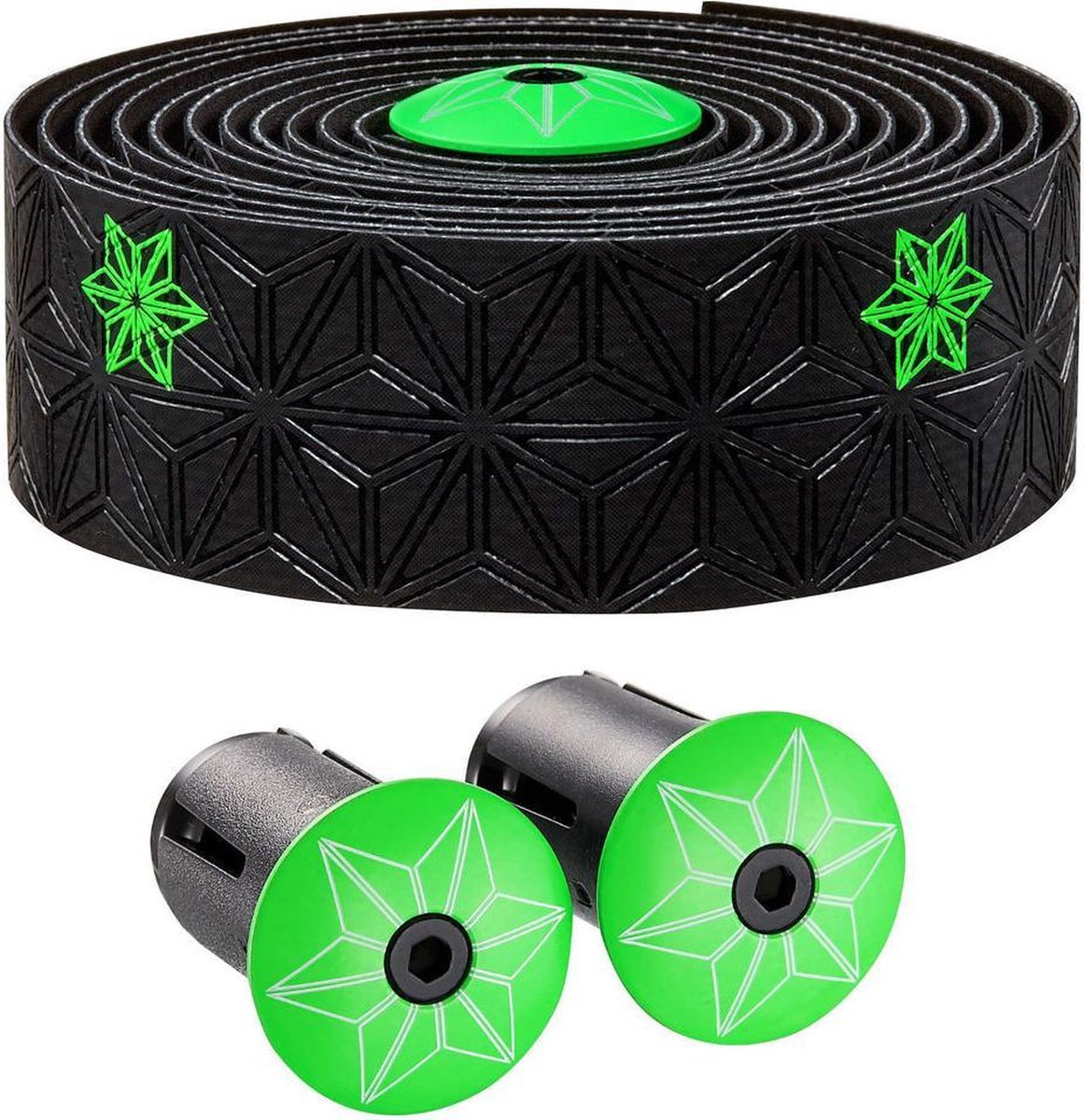 SUPACAZ SUPER STICKY KUSH - GALAXY - NEON GREEN PRINT W/ NEON GREEN ...