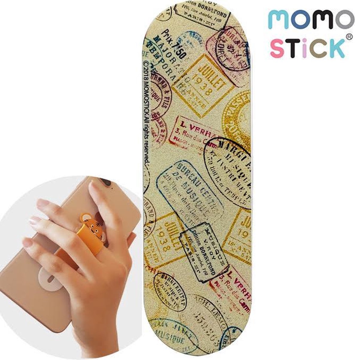 MOMO STICK / MOMOSTICK – verstelbare flexibele GSM vingerhouder ...