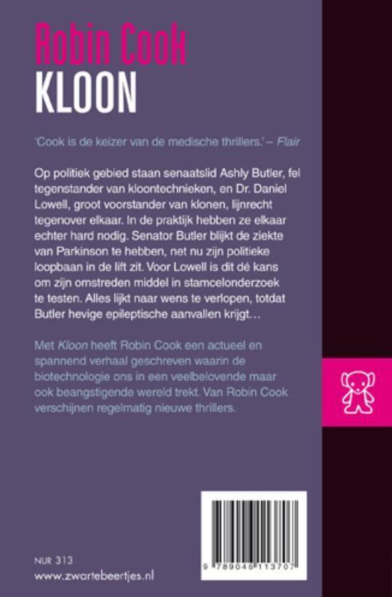 Kloon, R. Cook | 9789046113707 | Boeken | bol