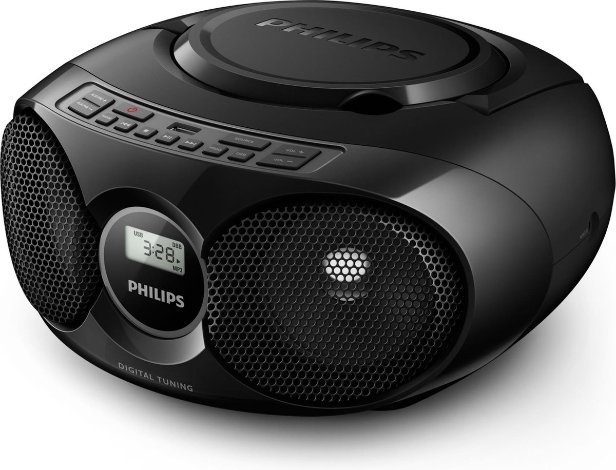 bol.com | Philips AZ318 - CD-speler - Zwart