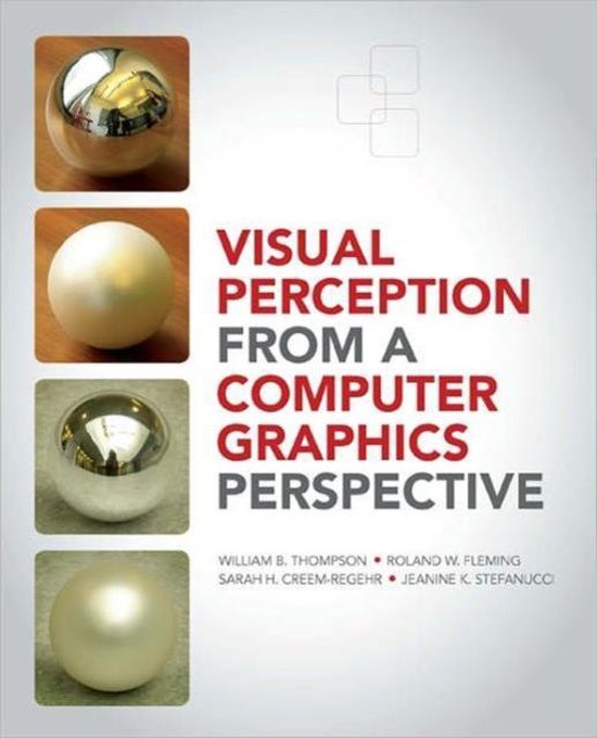 Visual Perception from a Computer Graphics Perspective | 9781568814650 ...
