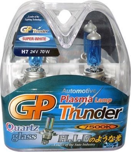 GP Thunder H4 Xenon Look 7500k 24v | bol.com