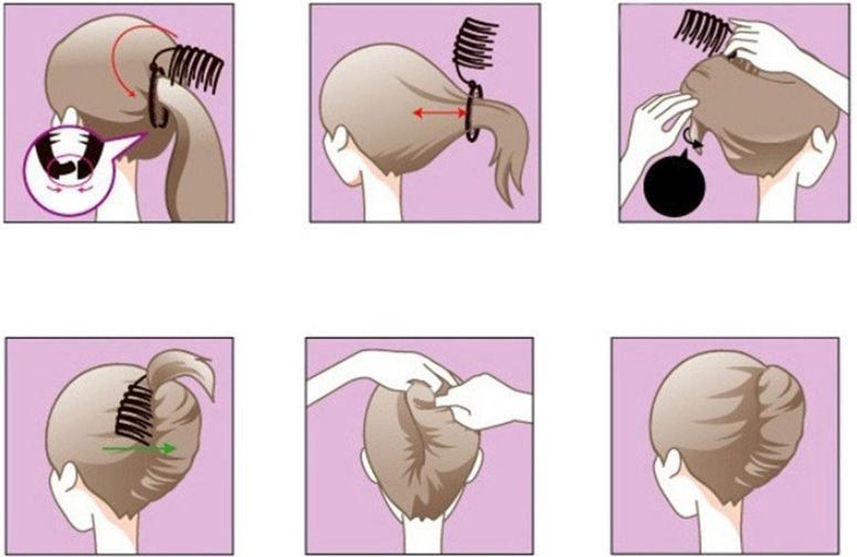 Franse staart haarclip | bol.com