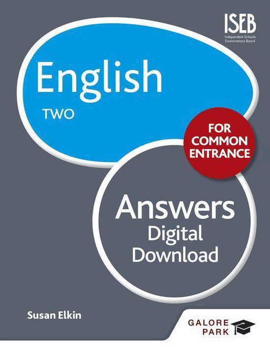 English for Common Entrance Two Answers (ebook), Susan Elkin ...