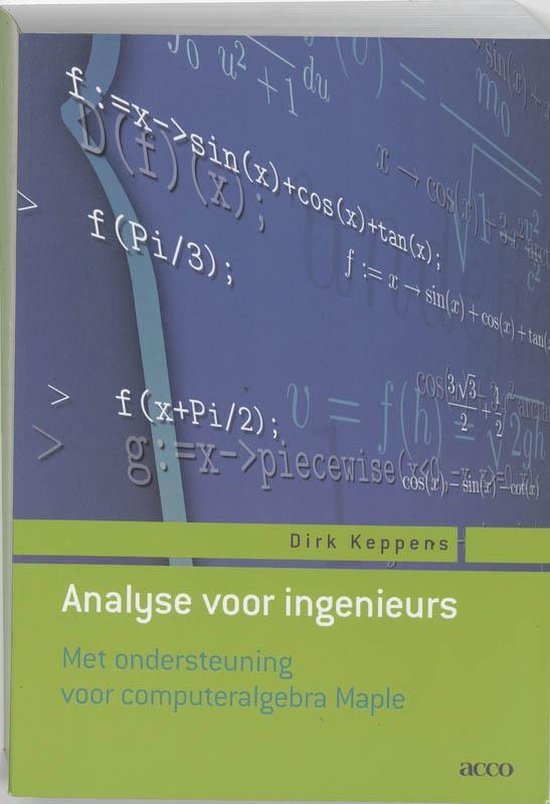 Analyse Voor Ingenieurs | 9789033462320 | D. Keppens | Boeken | bol
