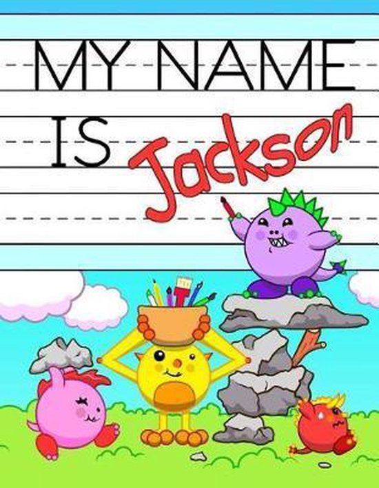 Fun and Educational Books Just for Jackson- My Name is Jackson, Big Red ...
