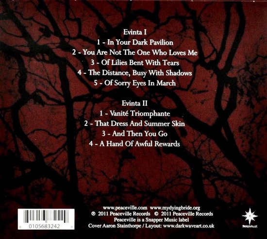 Evinta (Special), My Dying Bride | Muziek | bol