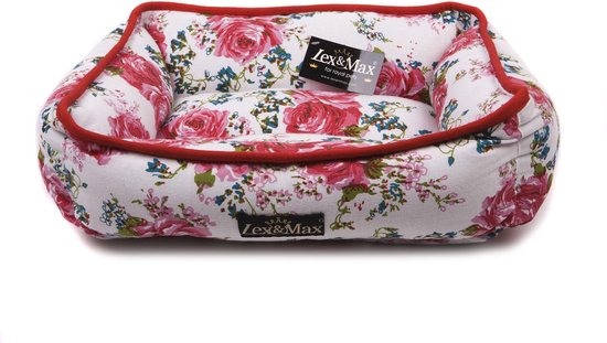 Lex & Max Rosemary - Kattenmand - Ivoor/roze - 40x50cm | bol.com