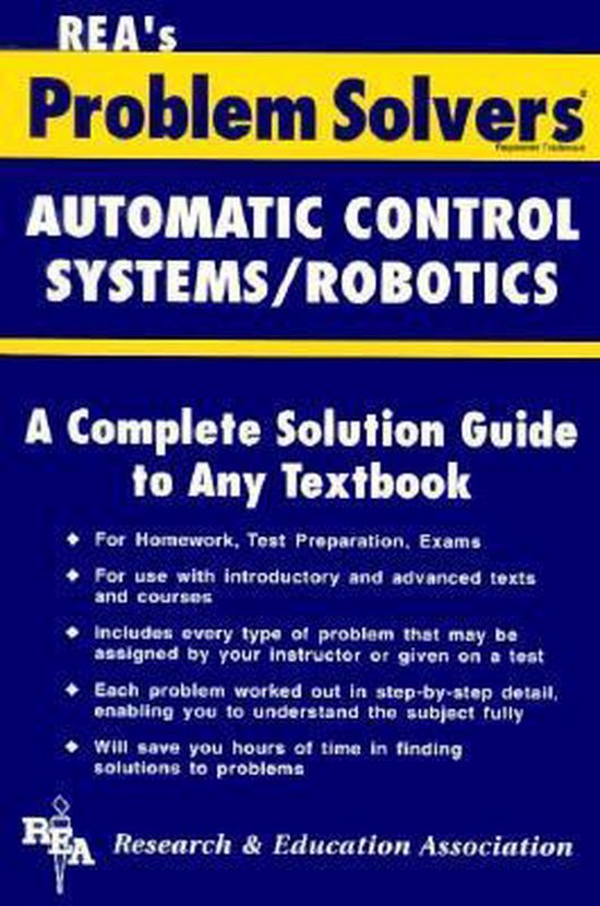 Automatic Control Systems / Robotics Problem Solver | 9780878915422 ...