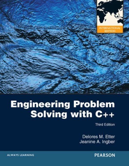 Engineering Problem Solving with C++ | 9780273764052 | Delores Etter ...