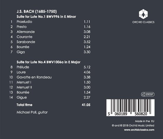 Michael Poll - 7-String Bach (CD), Michael Poll | Muziek | bol