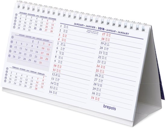 Brepols bureaukalender, 2021 | bol