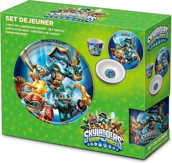Skylanders Swap Force Lunch Set (Ceramic) | bol