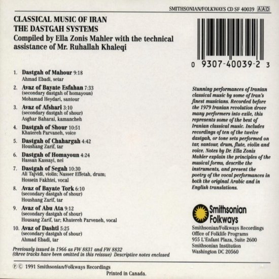 Classical Music Of Iran, Mohamad Heydari | CD (album) | Muziek | bol.com