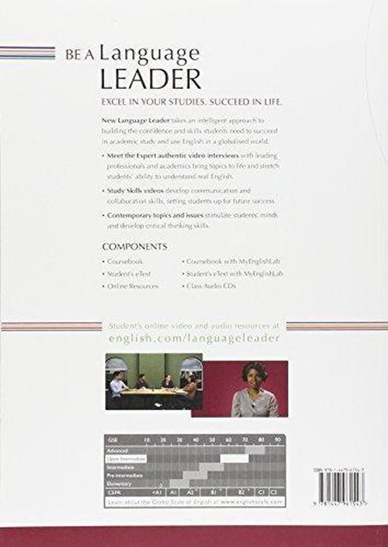 New Language Leader - Upp-Int coursebook + MyEnglishLab acce ...