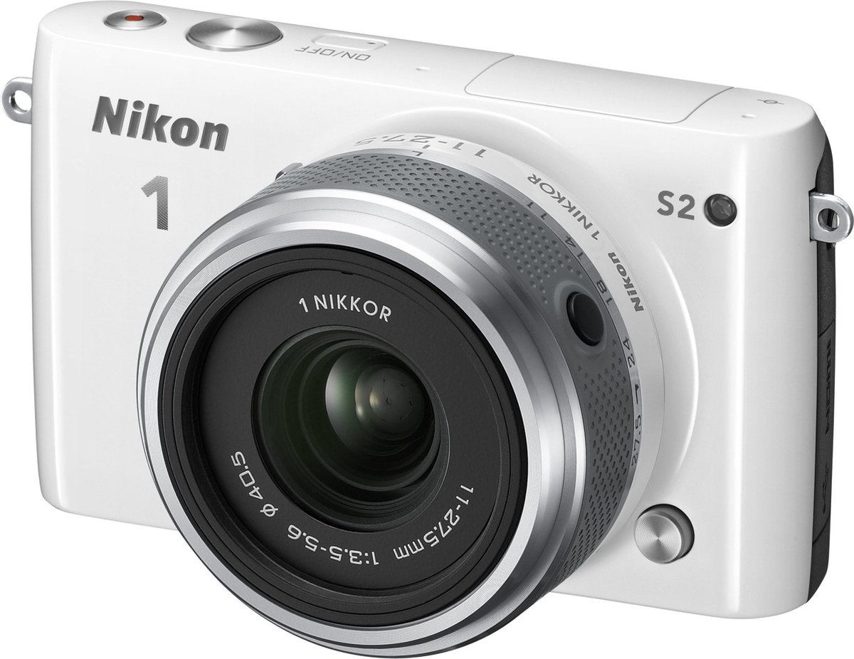 Nikon 1 S2 + 11-27.5 mm - Systeemcamera - Wit | bol.com