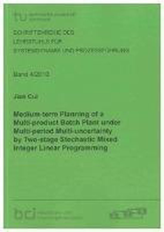 Medium-term Planning of a Multi-product Batch Plant Under Multi-period ...