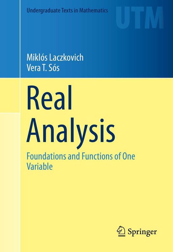 Real Analysis (ebook), Miklos Laczkovich | 9781493927661 | Boeken | bol.com